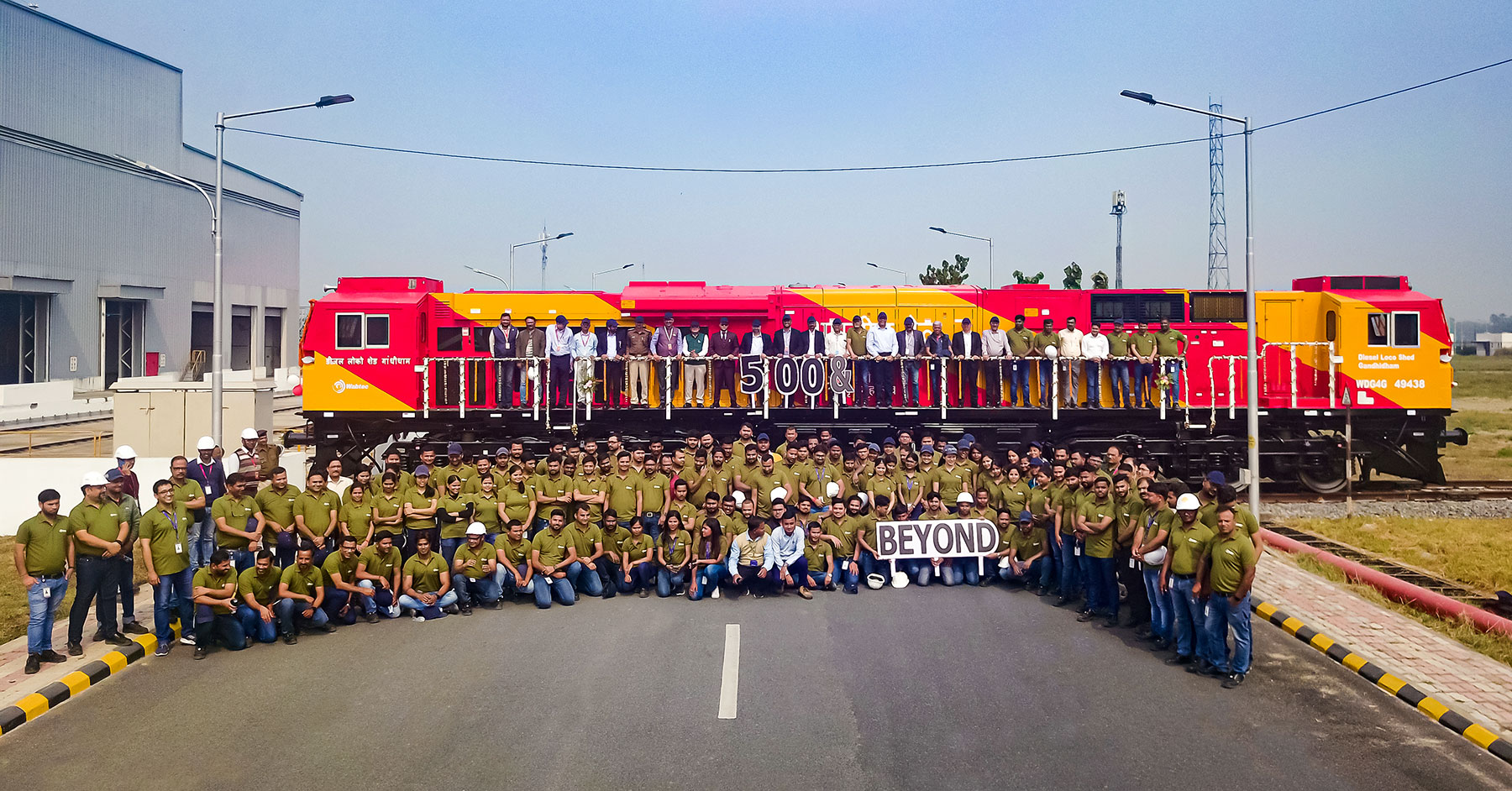 Wabtec Delivers The 500th Evolution Series Locomotive To Indian