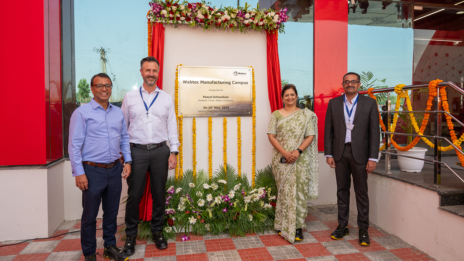 Wabtec Inaugurates New Manufacturing Campus in Rohtak India | Wabtec ...